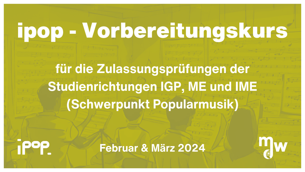 ipop-Vorbereitungskurs • mdw